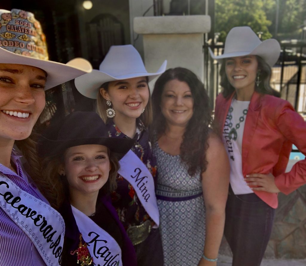 2024 Calaveras Rodeo Queen and Miss Calaveras Contestants at the Cabin ...
